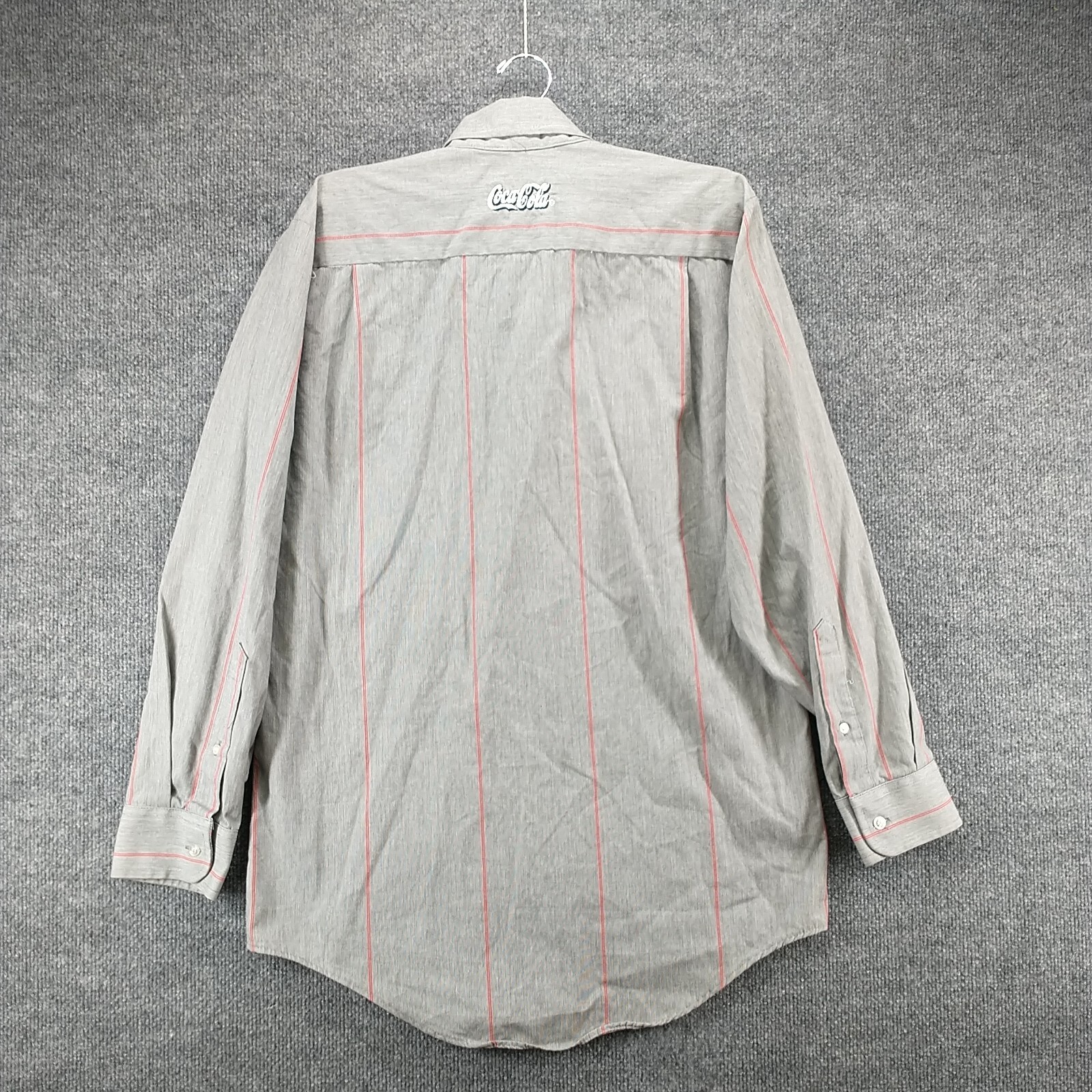 Riverside Men's Coca-Cola Employee Uniform Shirt Gray… - Gem