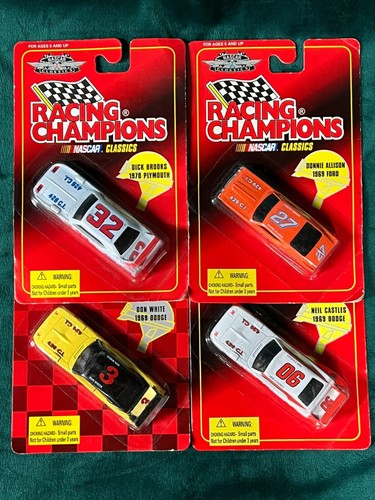 Racing Champions NASCAR Classics Diecast Cars - Set of 4 | eBay