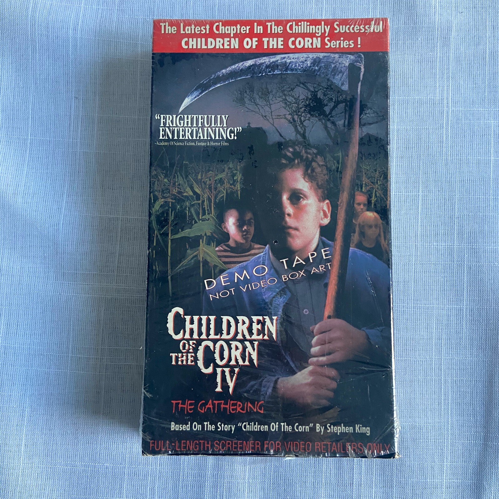 Children of the Corn IV The Gathering VHS Horror Rental Demo Tape ...