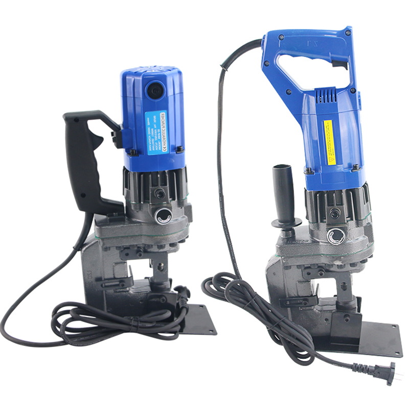 MHP-20 Electric hydraulic Angle iron Angle steel Punching machine ...