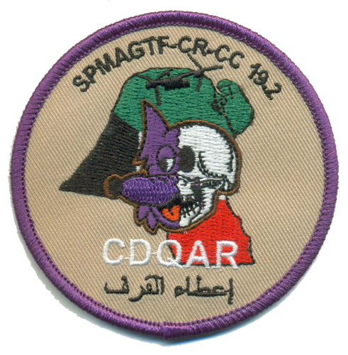 MARINE CORPS VMM-364 PURPLE FOX DEPLOYMENT CDQAR HOOK & LOOP ...