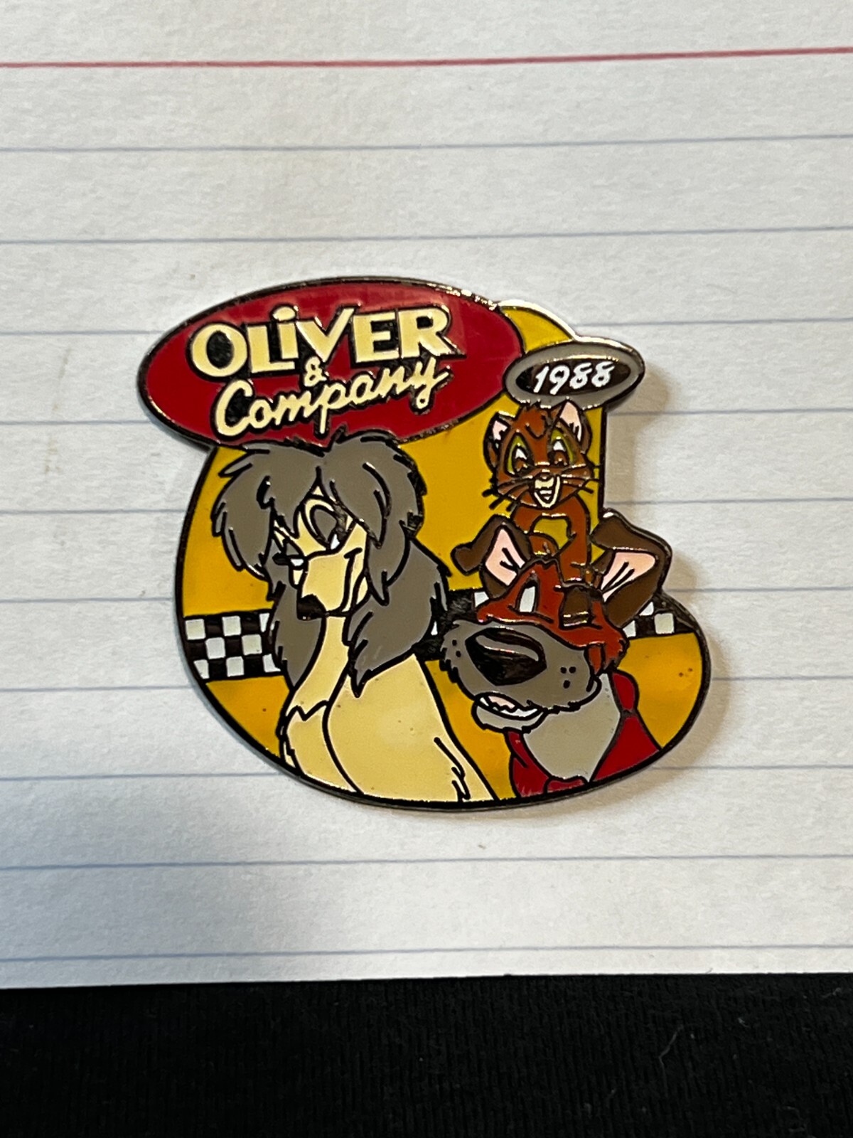 Disney Collectable Pin Oliver & Company PIN 26/101 1988 | eBay