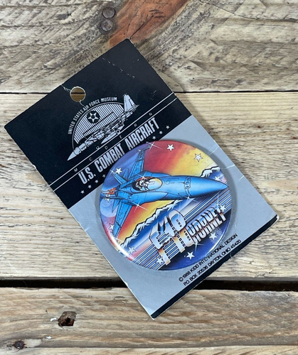 F18 Hornet Button 1988 Kidd International US Combat Aircraft Airforce ...