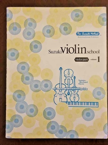 Sheet Music Violin Part Suzuki Method International Edition Volume 1 ...