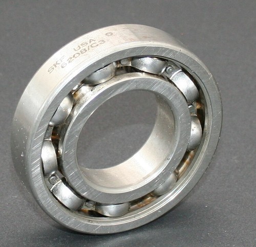 One (1) SKF 6208/C3 Deep Groove Bearing 40 MM ID USA NEW | eBay