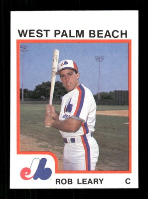 1987 ProCards West Palm Beach Expos 652 Rob Leary BXCP30 | eBay