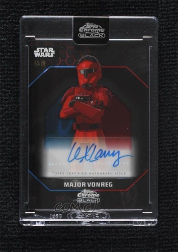 2024 Topps Chrome Black Star Wars Blue & Red Lava Refractor /99 Lex ...