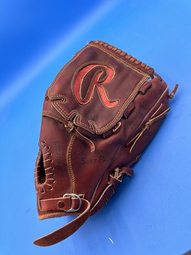 RARE! Rawlings 'SG 75” Baseball Softball Glove leather Right Hand Throw ...