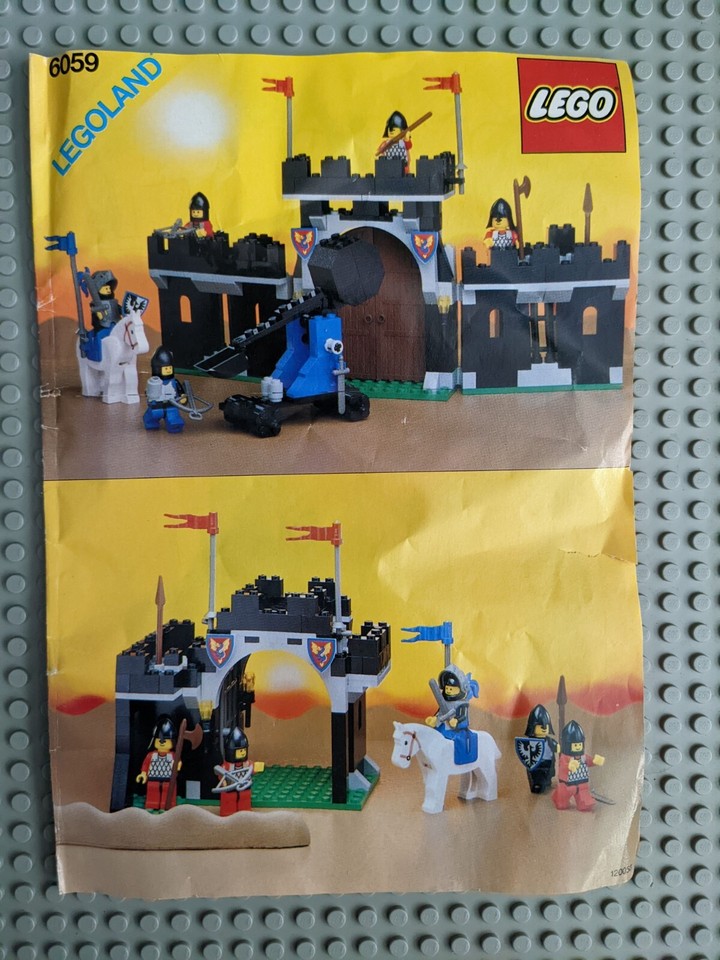 LEGO Castle: Knight's Stronghold (6059) COMPLETE w. original ...