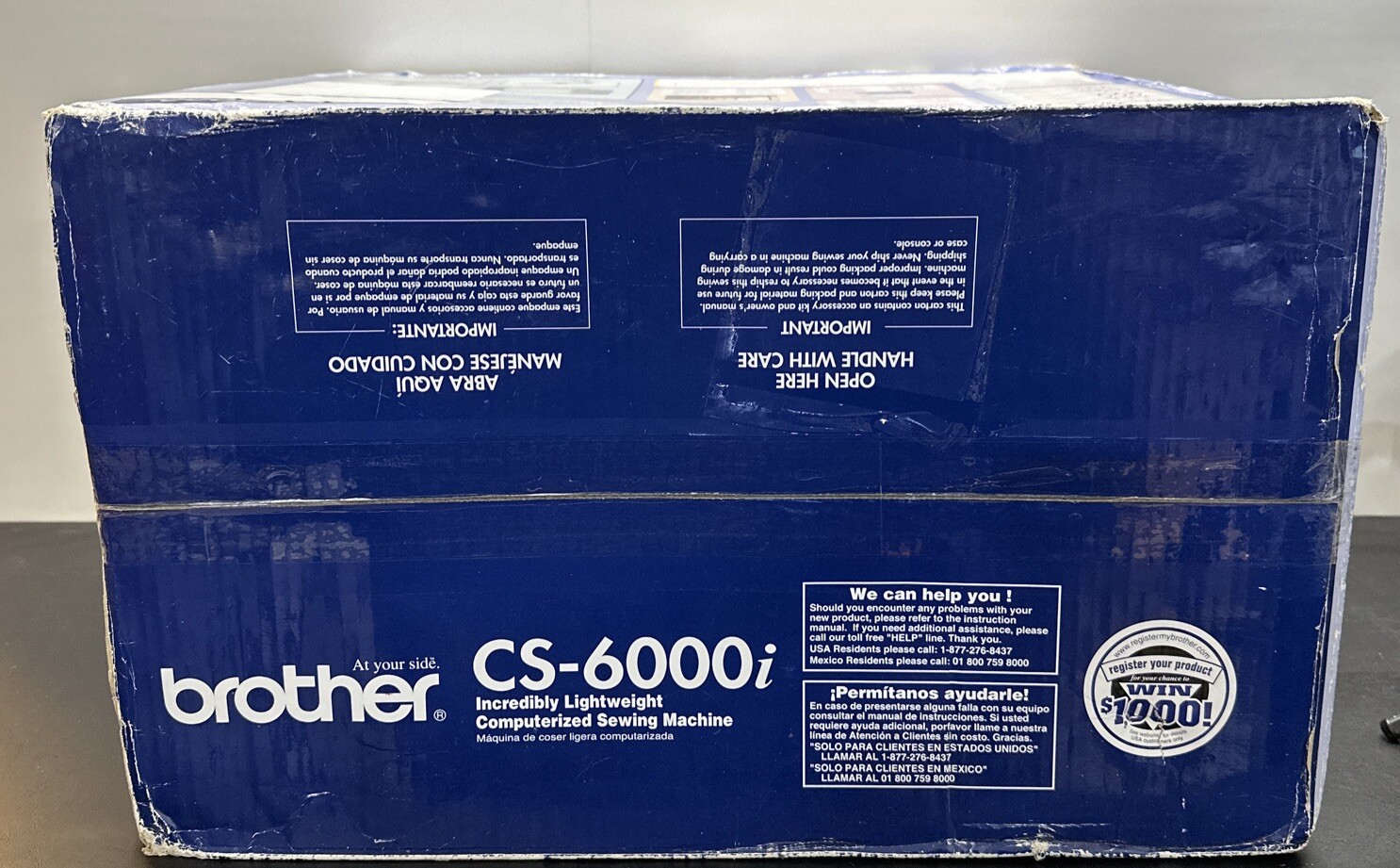 Brother CS6000I Computerized Sewing Machine with Wide Table for sale ...
