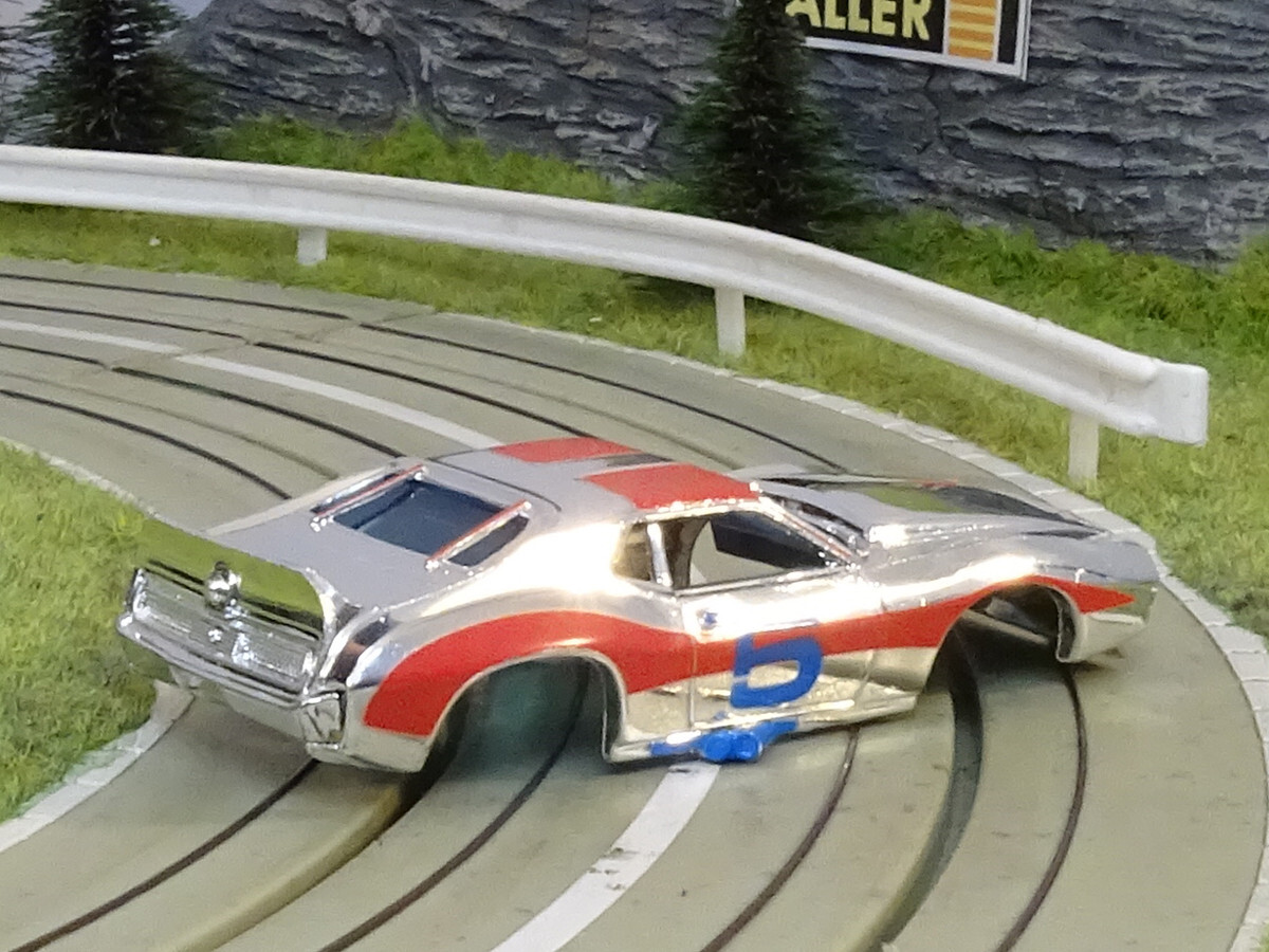 AURORA AFX | BODY | AMC JAVELIN TRANS AM | chromesilver - red - blue #5 ...