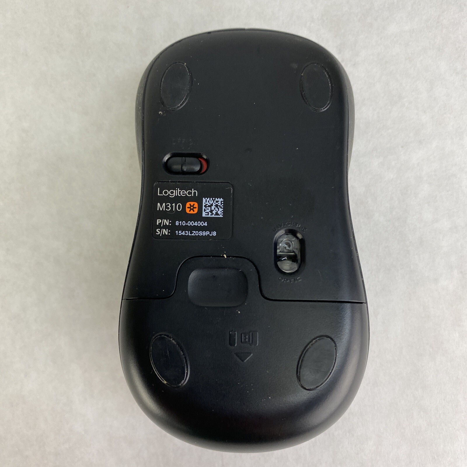 Logitech 810-004004 USB Wireless M310 Optical Mouse WITH Reciever ...