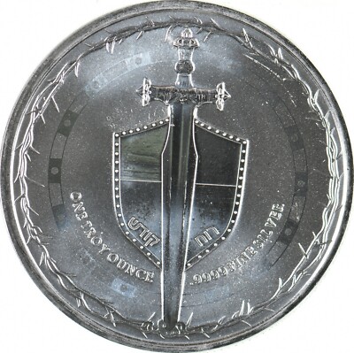 Better Date 2023 Niue 2 Dollars 1 Troy Oz. Silver Sword Of Truth World ...