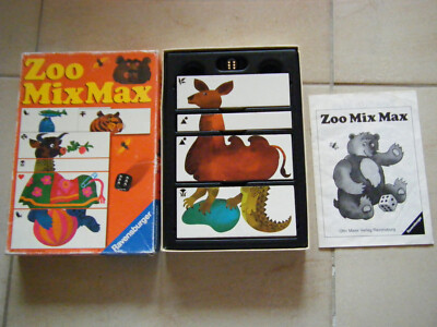 Ravensburger Spiel Zoo Mix Max von 1978 Kinderspiel komplett und gut ...