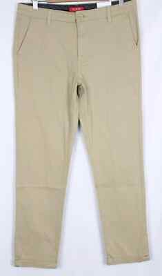 Guess Men's Chino Pants Cuffed Dashton Woven Relaxed Tapered Lucky ...