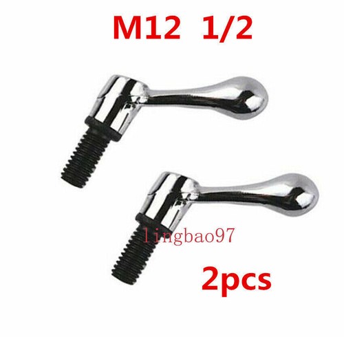 2Pc Milling Machine 1/2 M12 Head Table Lock Bolt Handle Fit Bridgeport ...