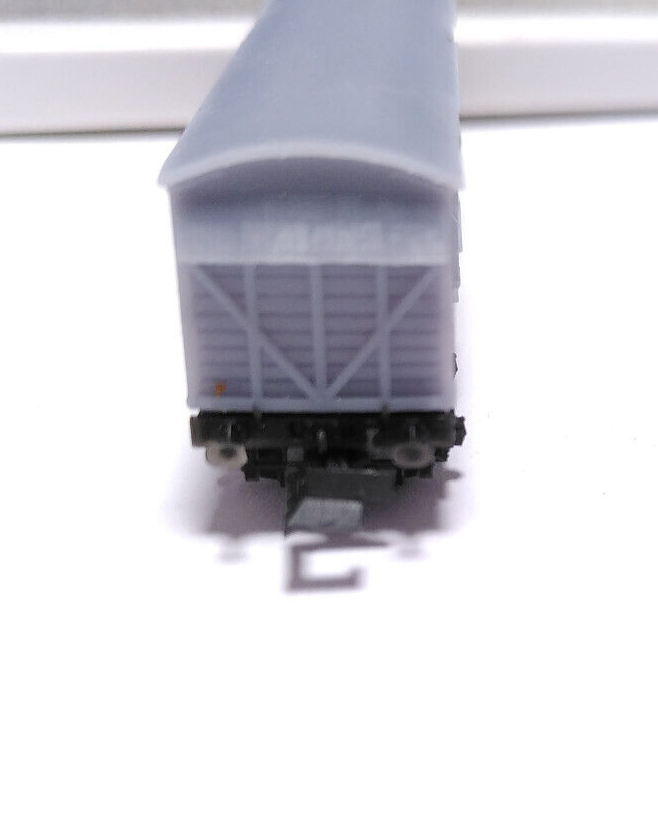 N Gauge GCR/LNER 15T Louvre Bogie Ex Fish Parcels Van Wagon Twin Pack ...