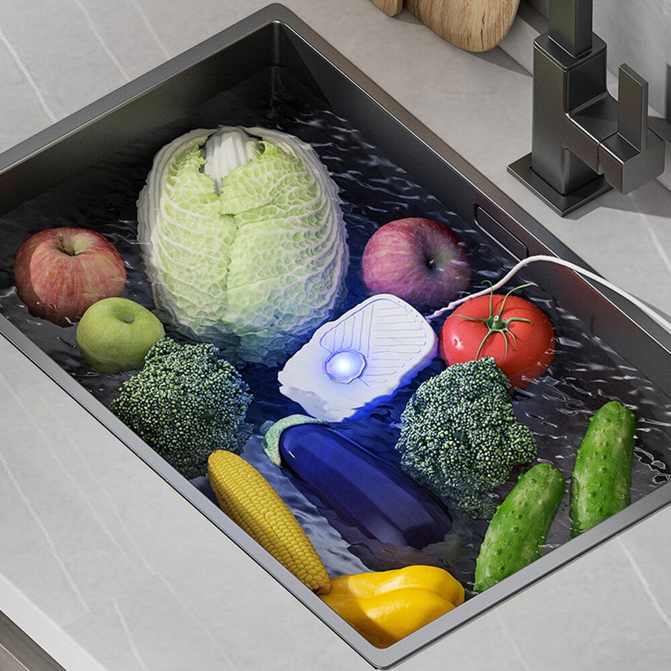 Fruit and Vegetable Washing Machine Portable Ultrasonic Food Cleaner ...