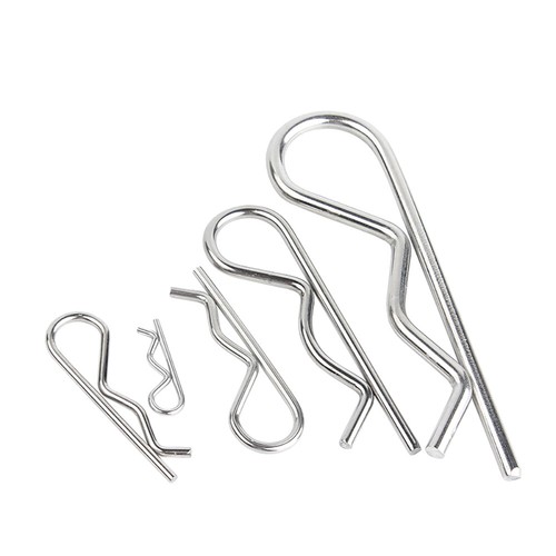 M3-M12 R Clips & Cotter Split Pins For Securing Clevis Pins A2 ...