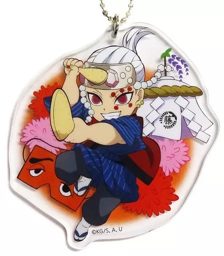 only Tengen Uzui Local Illustration Fukuoka Acrylic Charm Demon Slayer ...