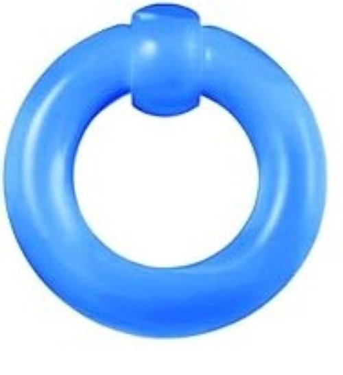 0g 7/8 Secure fit Ball Acrylic Captive Prince Albert Lightweight Blue ...