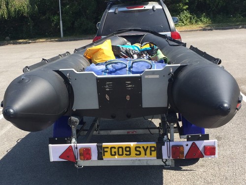 BOMBARD C3 COMMANDO INFLATABLE RIB WITH INDESPENSION TRAILER | eBay UK