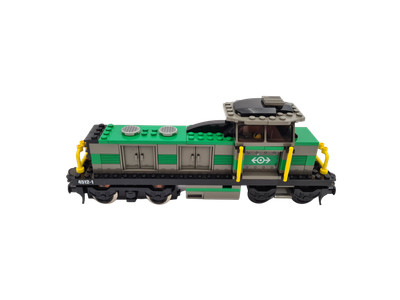 Lego® 9V TRAIN Railway 4512 Green Cargo Locomotive 9V ENGINE | eBay