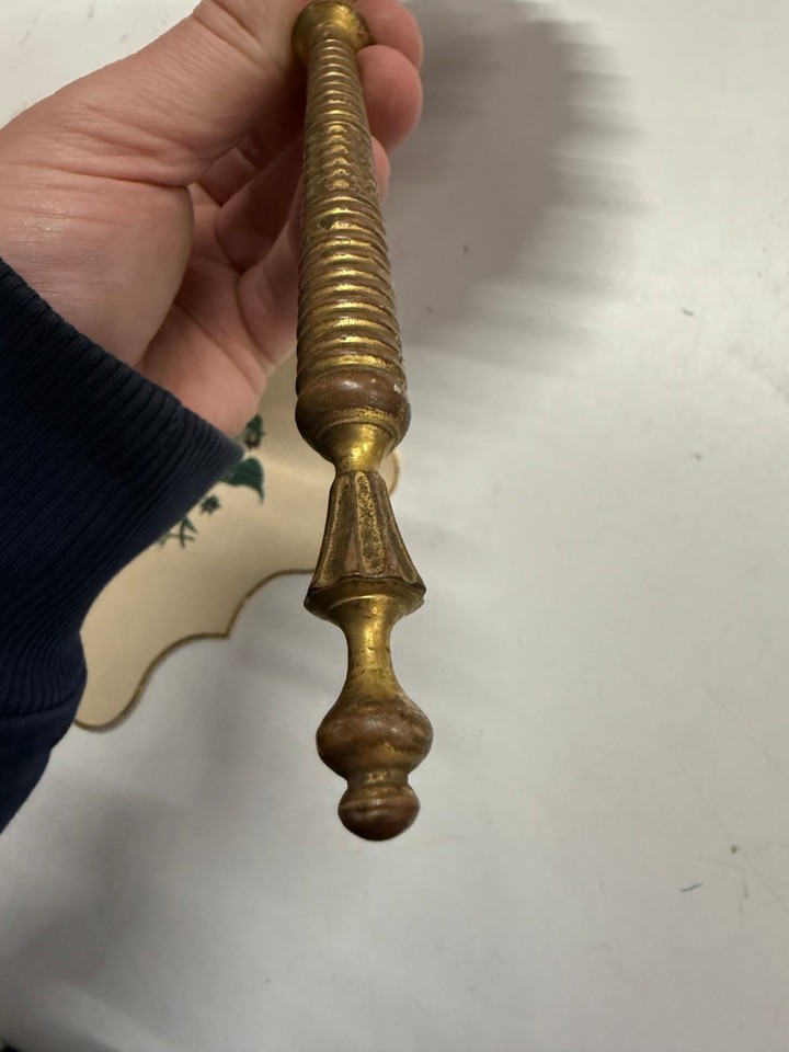 ANTIQUE GEORGIAN FACE SCREEN - PENWORK EMBOSSED CARD - CHICKEN SCENE ...