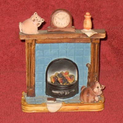 PETER FAGAN CAT " OLD FIREPLACE " | eBay