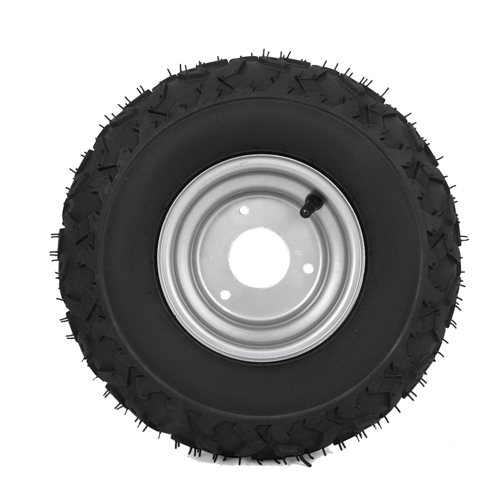 (4) x of 145/70-6 Tire Tyre rim 70/90/110/125cc Taotao Quad ATV Go-Kart ...