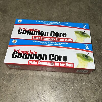 The Complete Common Core State Standards Kits for Math 7th & 8th Grade ...