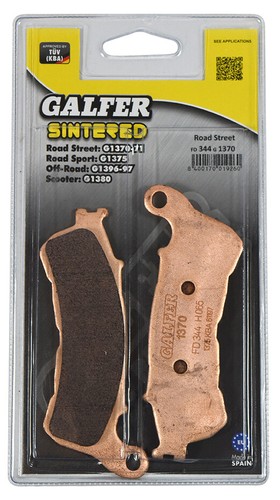 2x Galfer Front Discs & Pads For Honda GL 1800 GOLD WING 12YM 2012 | eBay