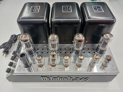 Mcintosh Mc240 Vacuum Tube Power Amplifier | eBay