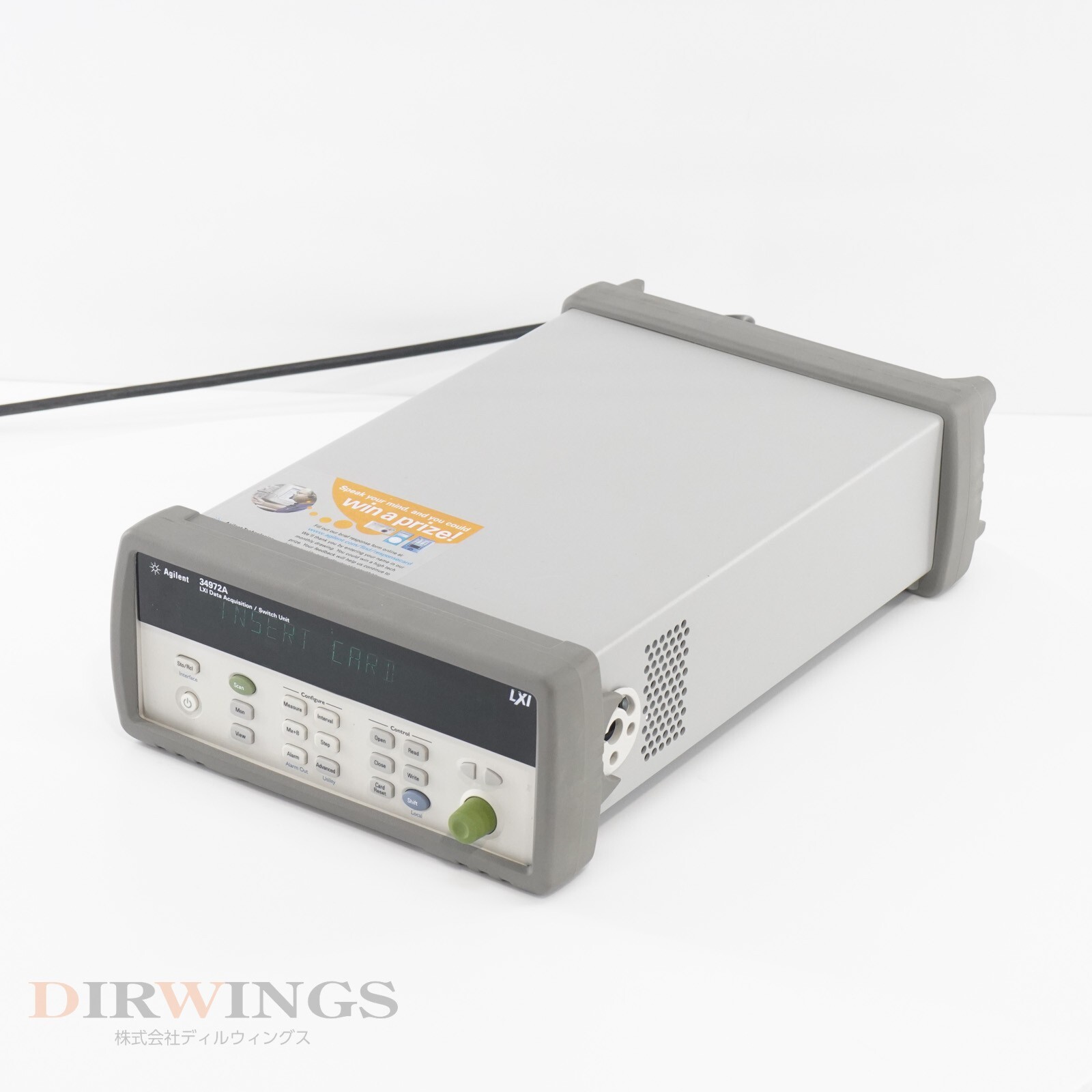 Agilent 34972A LXI Data Acquisition Switch Unit for sale online | eBay