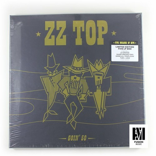 ZZ Top – Goin' 50 603497851607 EU Vinyl 5LP Box Set Limited SEALED ...