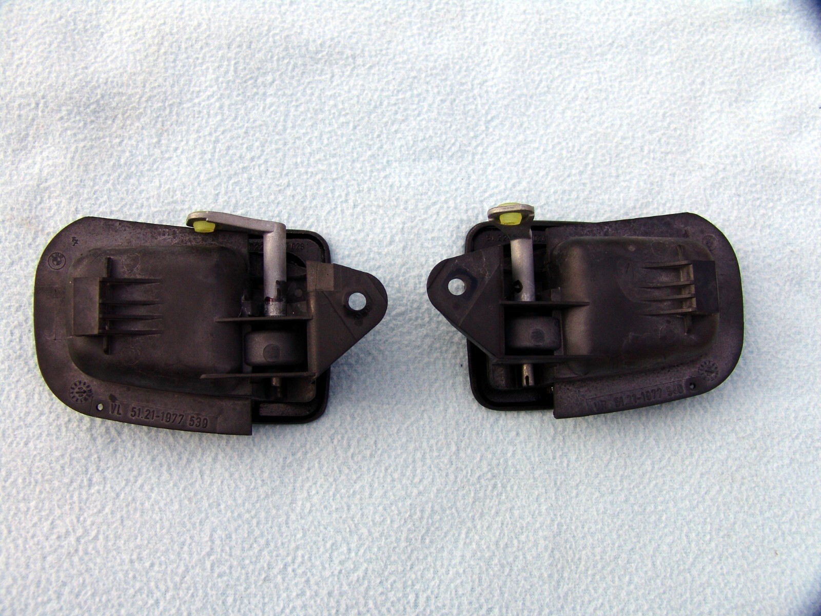BMW E36 M3 COUPE REAL CARBON INSIDE DOOR HANDLES WITH FRAMES, NEW ...