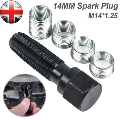 Insert Spark Plug Rethread Kit Cyclinder Head Tap Reamer Helicoil ...