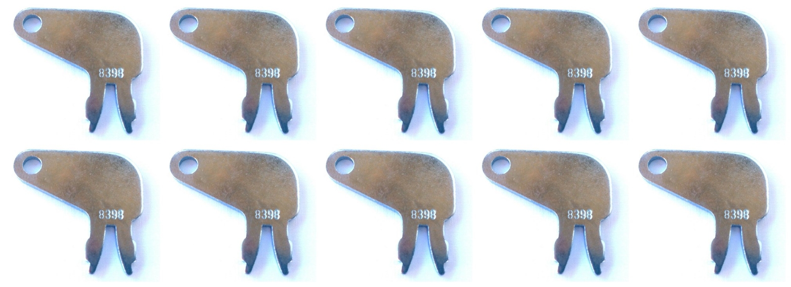 10 Master Battery Disconnect Keys Heavy Equipment 8H-5306 For ...