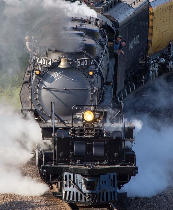 Union Pacific Photo BIG Boy Steam Locomotive 4014 Railroad Photo 8.5x11 ...
