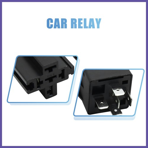3pcs JD-2912 5 Pin DC 48V 40A Universal Fuse Relay Switch Power with ...