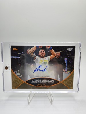 2024 Topps Noche UFC Alexander Volkanovski Gold #1/1 Featherweight | eBay