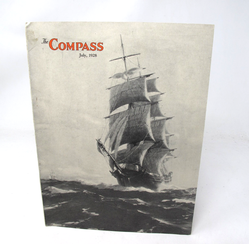 1928 Vacuum Oil Company COMPASS Marine Magazine Sir James Clark Ross ...