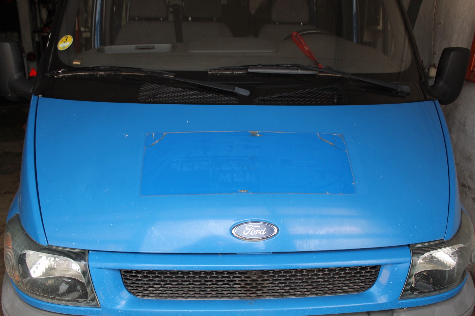 Ford Transit 2000-2006 FD Motorhaube Haube hood bornet original Bus ...