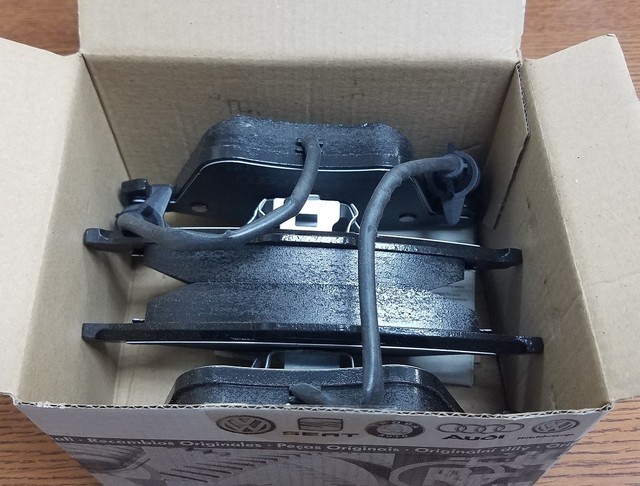 Audi OEM 06-09 A4 Quattro Front-disc Brake Pads 8E0698151G for sale ...