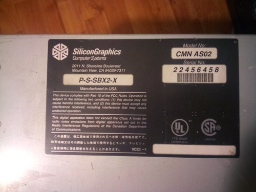 SGI silicon graphics Onyx/CHALLENGE rackmount SCSIBox 2 with 5 hard drives | eBay
