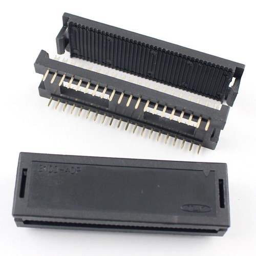 1Pcs 2.54mm x 15.24mm Pitch 40 Pin Male Header FD IDC Cable Transition ...