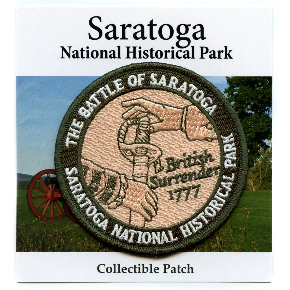 The Battle Of Saratoga Patch Historical Travel Souvenir Embroidered Iron On | eBay
