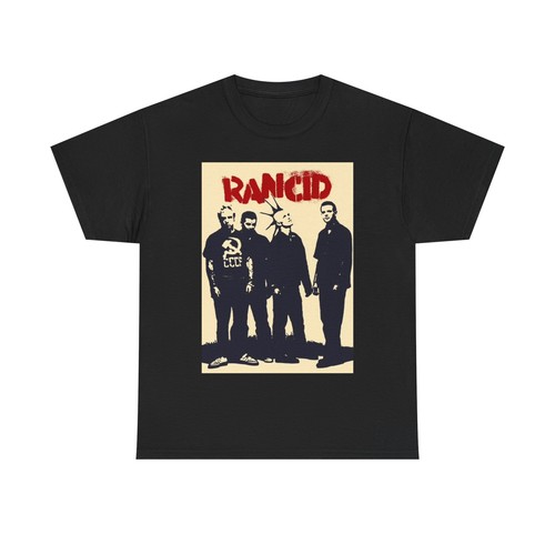 Rancid T-shirt vintage punk rock hardcore retro Unisex Heavy Cotton Tee ...