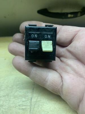 Carling ON OFF SWITCH Double Black And White | eBay