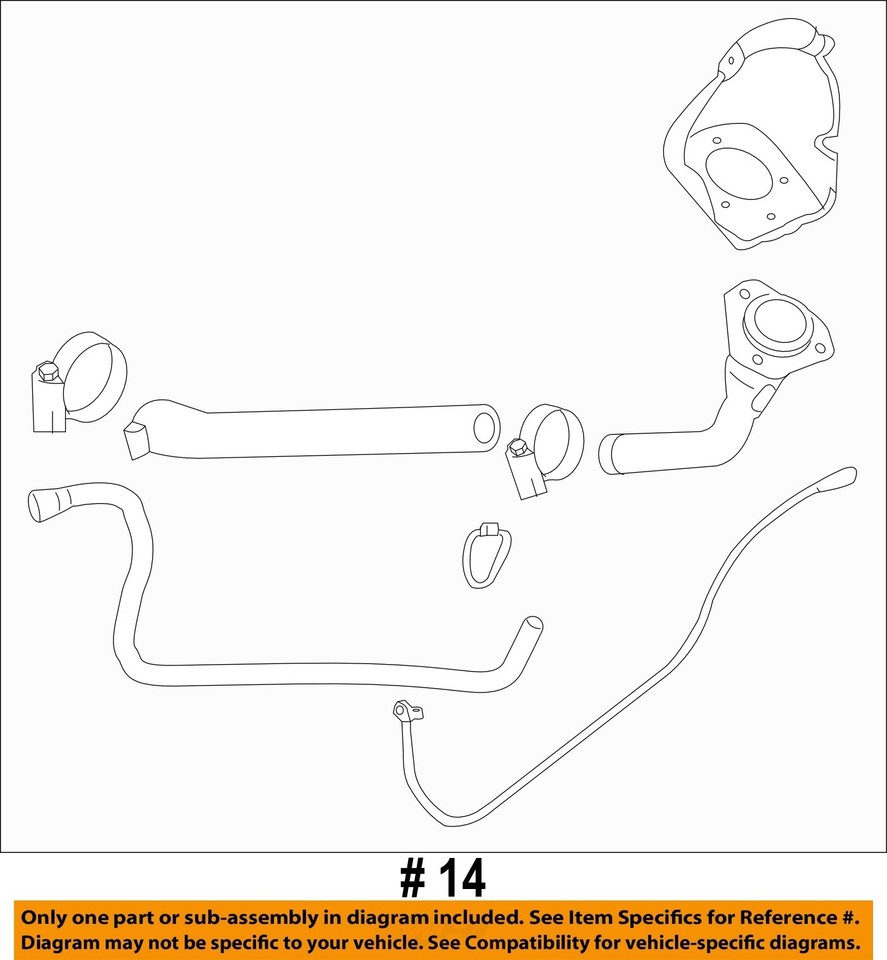 GM OEM 18-19 Sierra 2500 HD Fuel System Components-Filler Pipe 84695974 ...